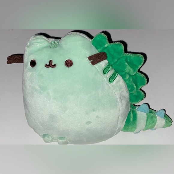 Pusheen | Toys | Rare Gund 26 Pusheenosaurus Dino Pusheen Green Small ...